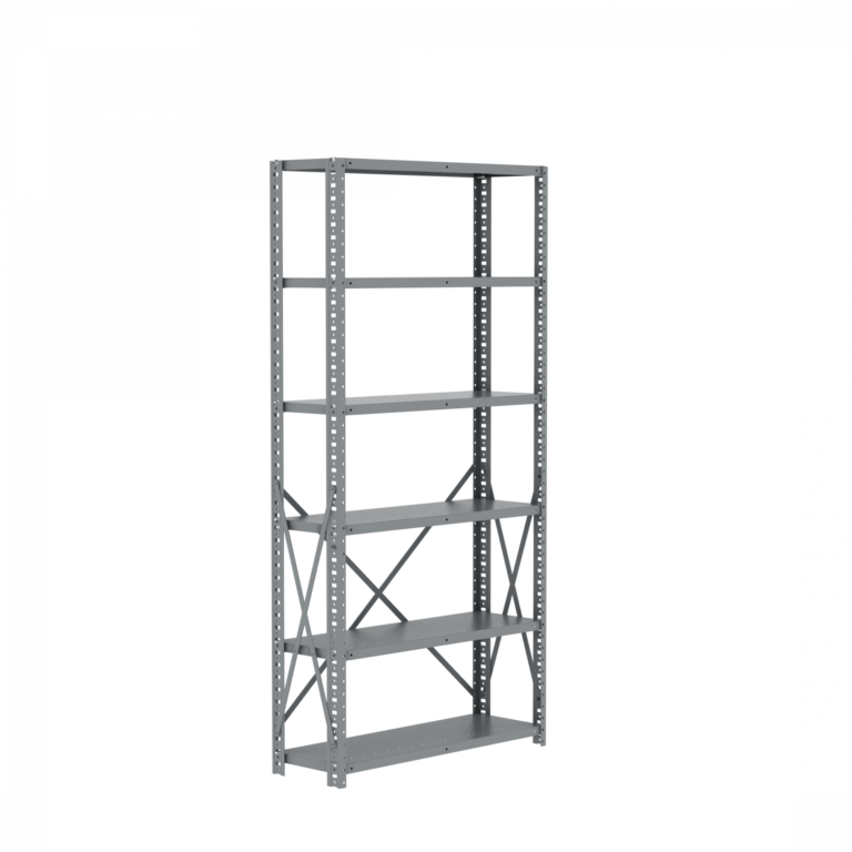 6-Shelf Commercial Grade Steel Shelving Unit | Borroughs
