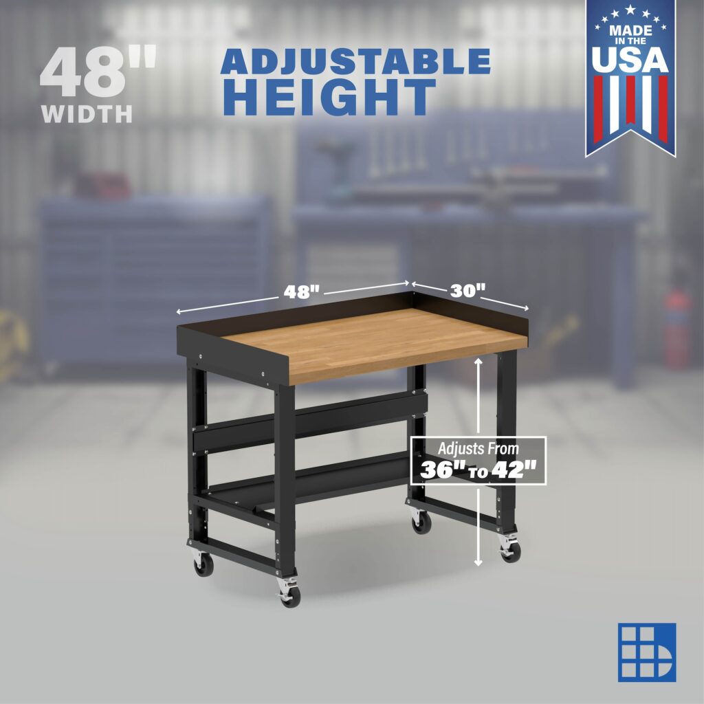 Borroughs® Mobile Garage Workbench - Best Workbenches