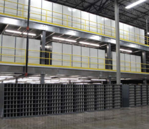 Borroughs | Shelving Made Easy | Turnkey High-Rise Mezzanine Shelving